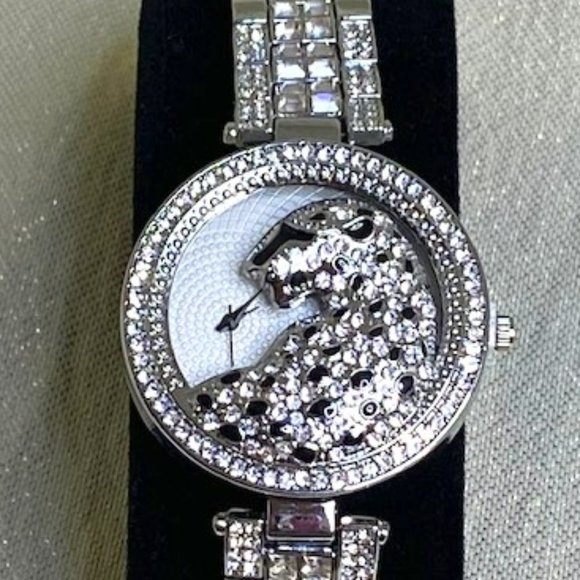 Karen Kettering Designs | Accessories | Magnetic Leopard Watch Quartz ...